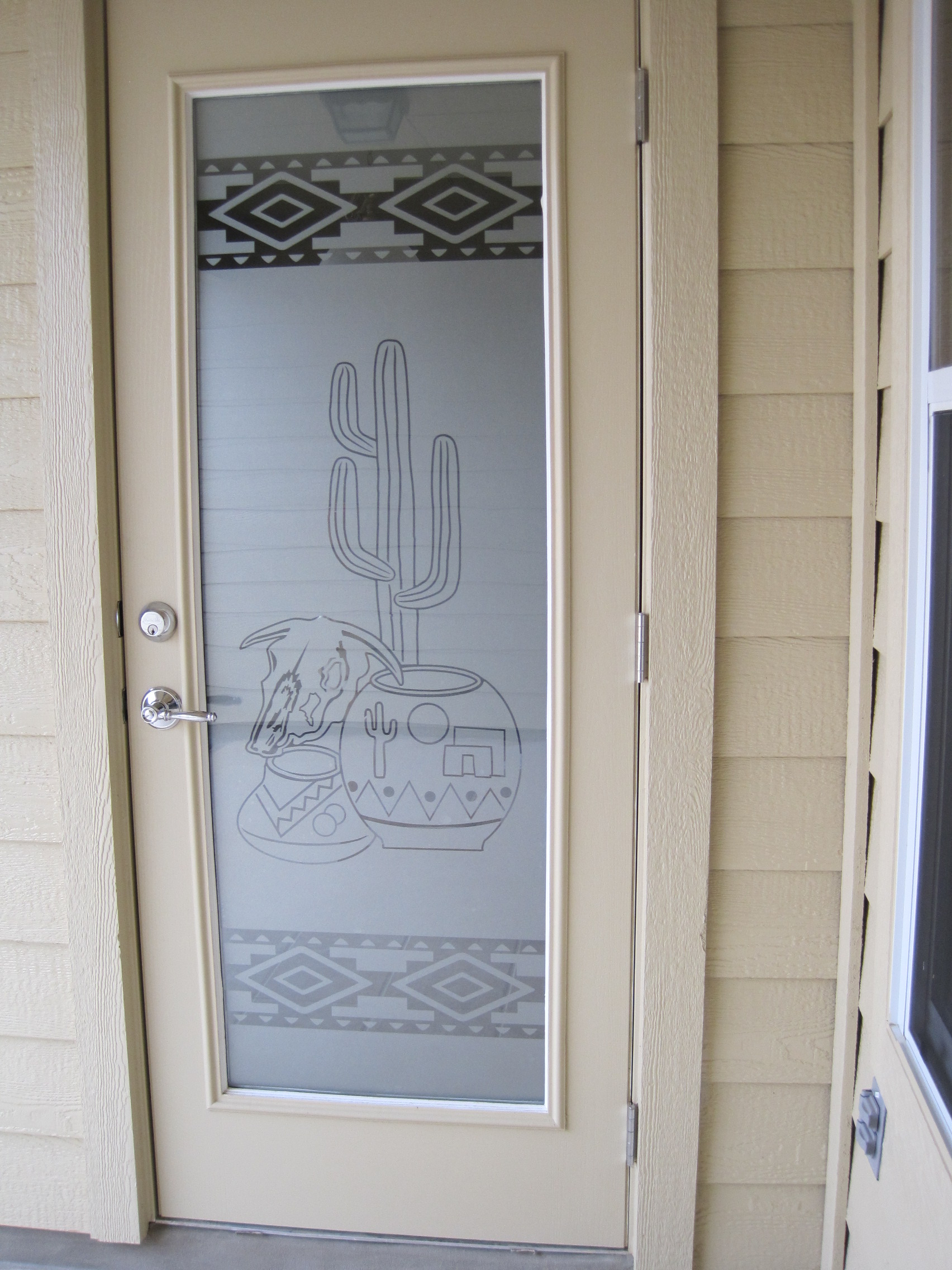 Etched Glass Custom Glass Etching And Frosted Window And Door Decals